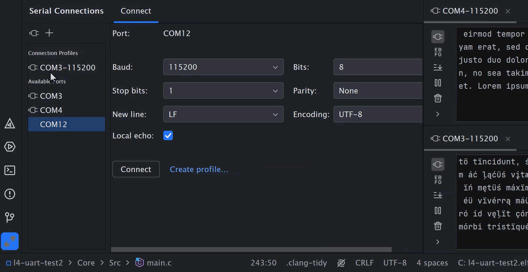 Serial Port Monitor Plugin For Embedded Developers In Clion The Clion Blog