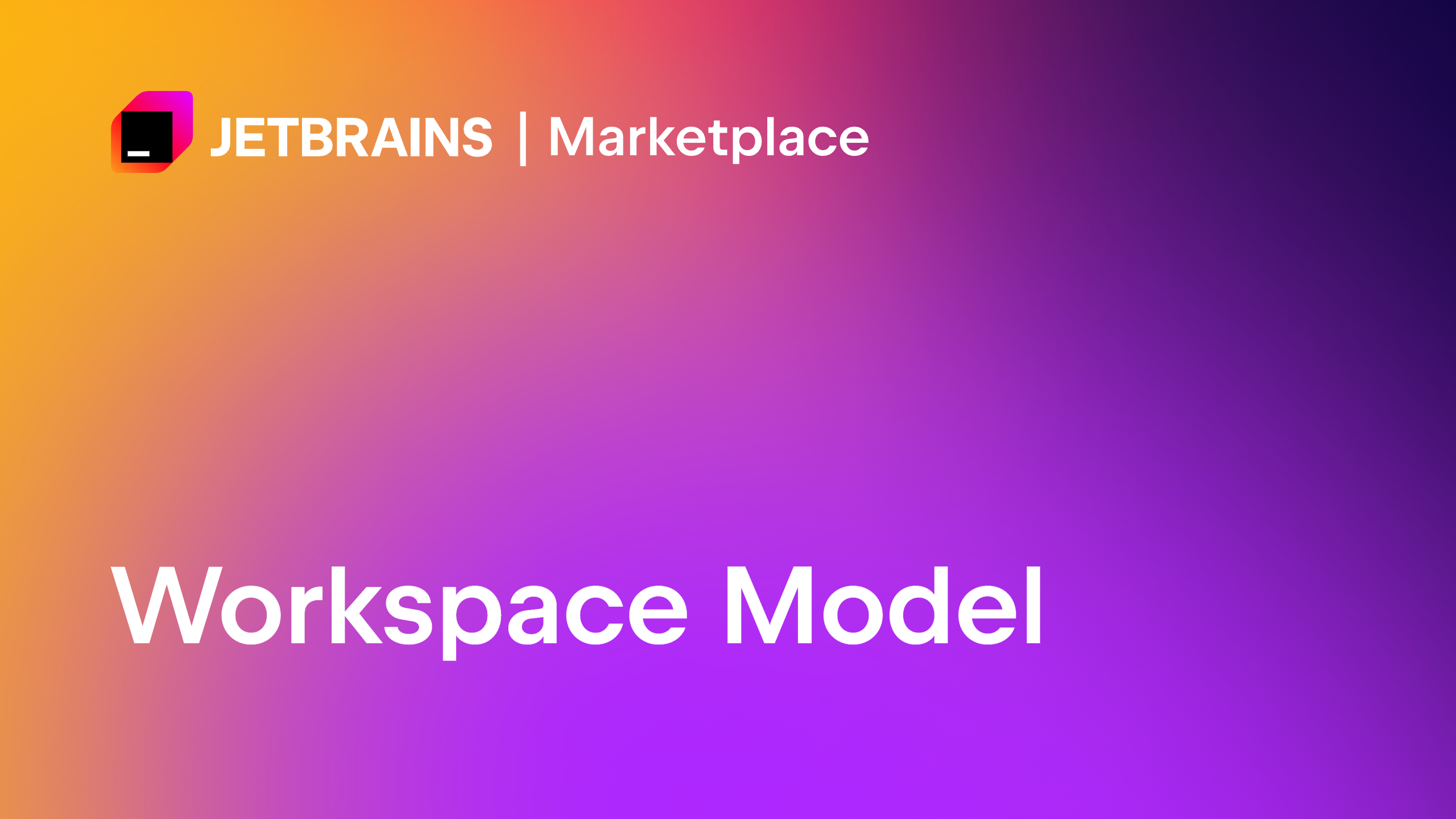Workspace Model | The JetBrains Platform Blog