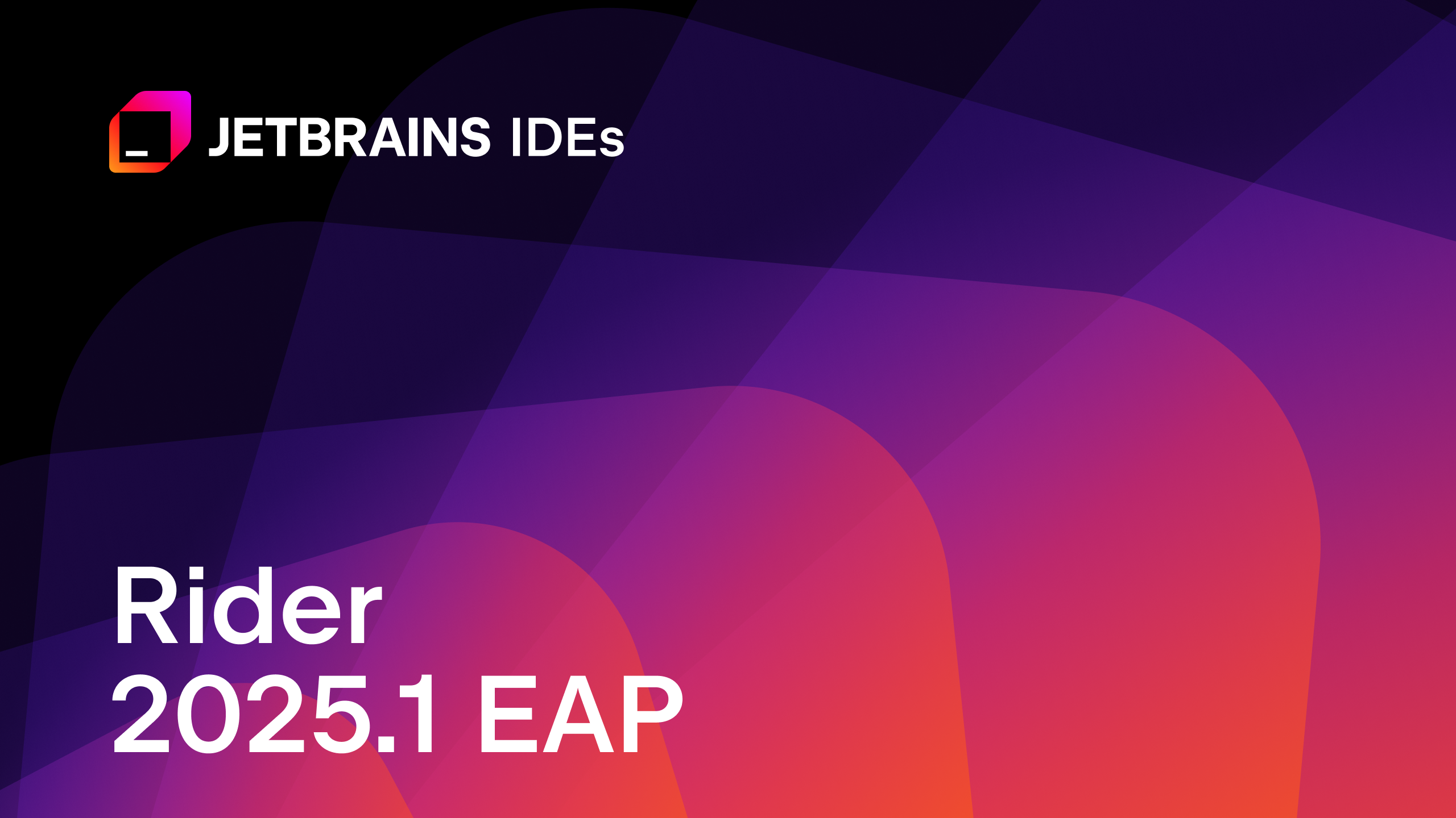 The Early Access Program for Rider 2025.1 Is Now Open! | The .NET Tools ...