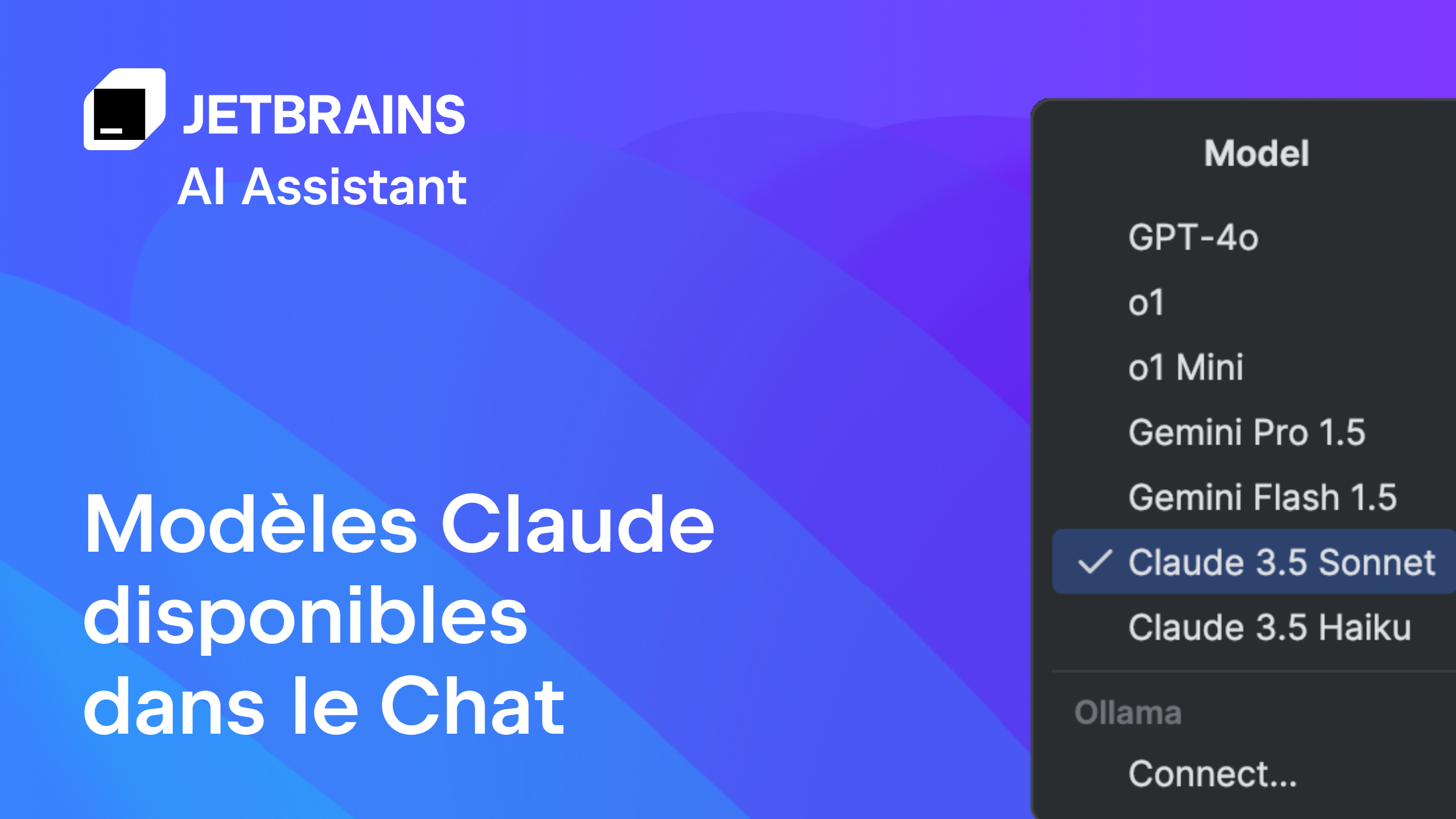 L'AI Assistant de JetBrains prend maintenant en charge les modèles ...