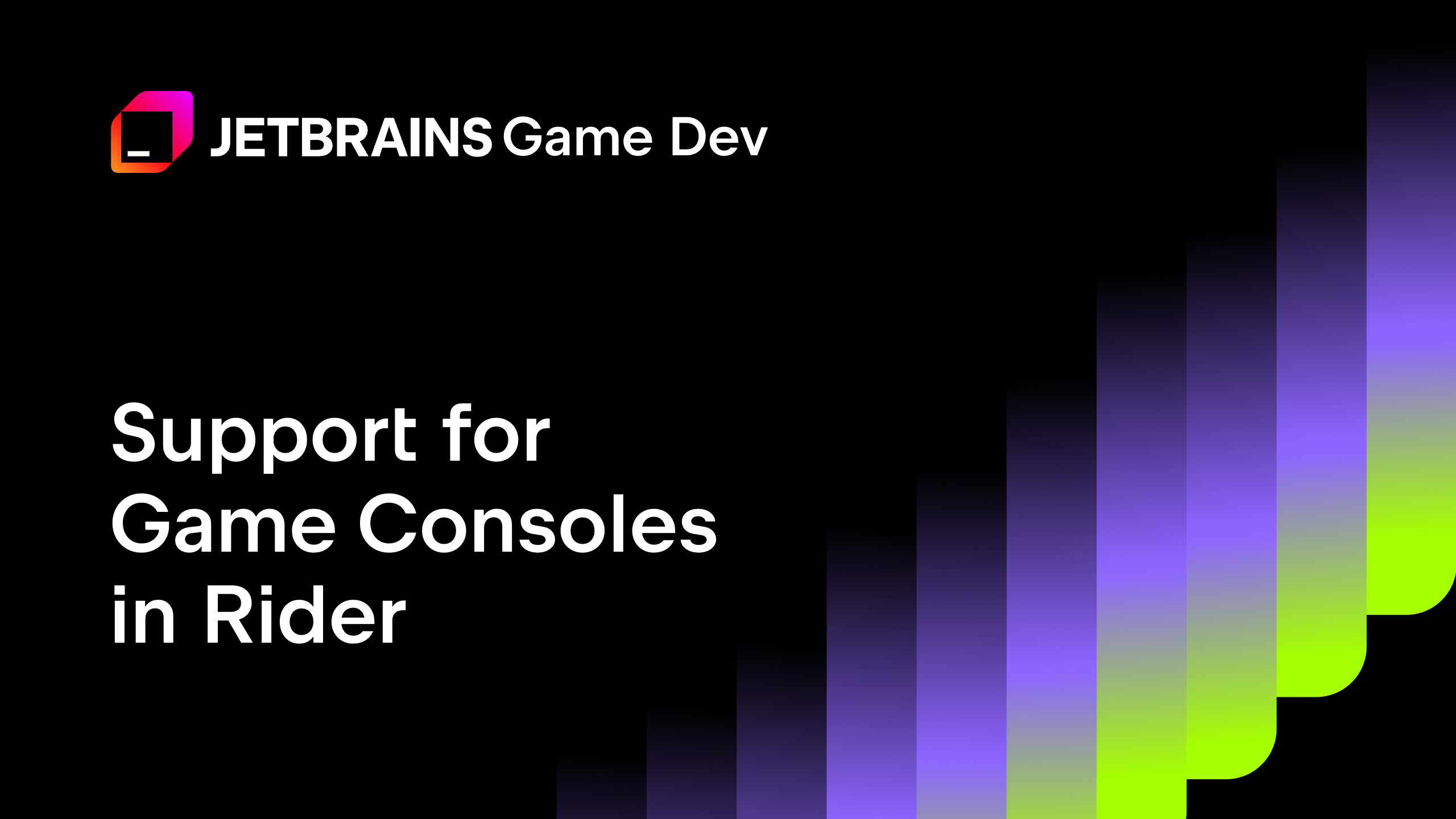Support for Game Consoles in JetBrains Rider | The .NET Tools Blog