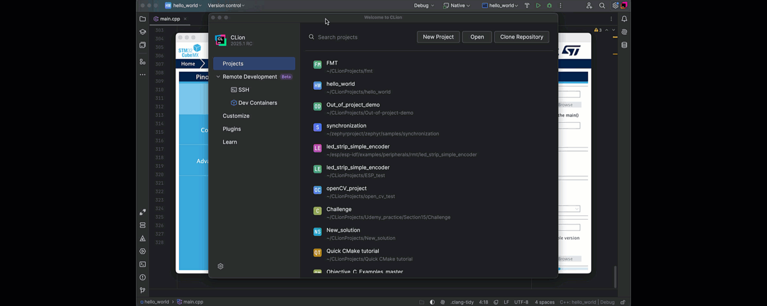 CLion 2025.1 Arrives With Support for Out-of-Project Files in CLion Nova, Qt Renderers, the ST ...