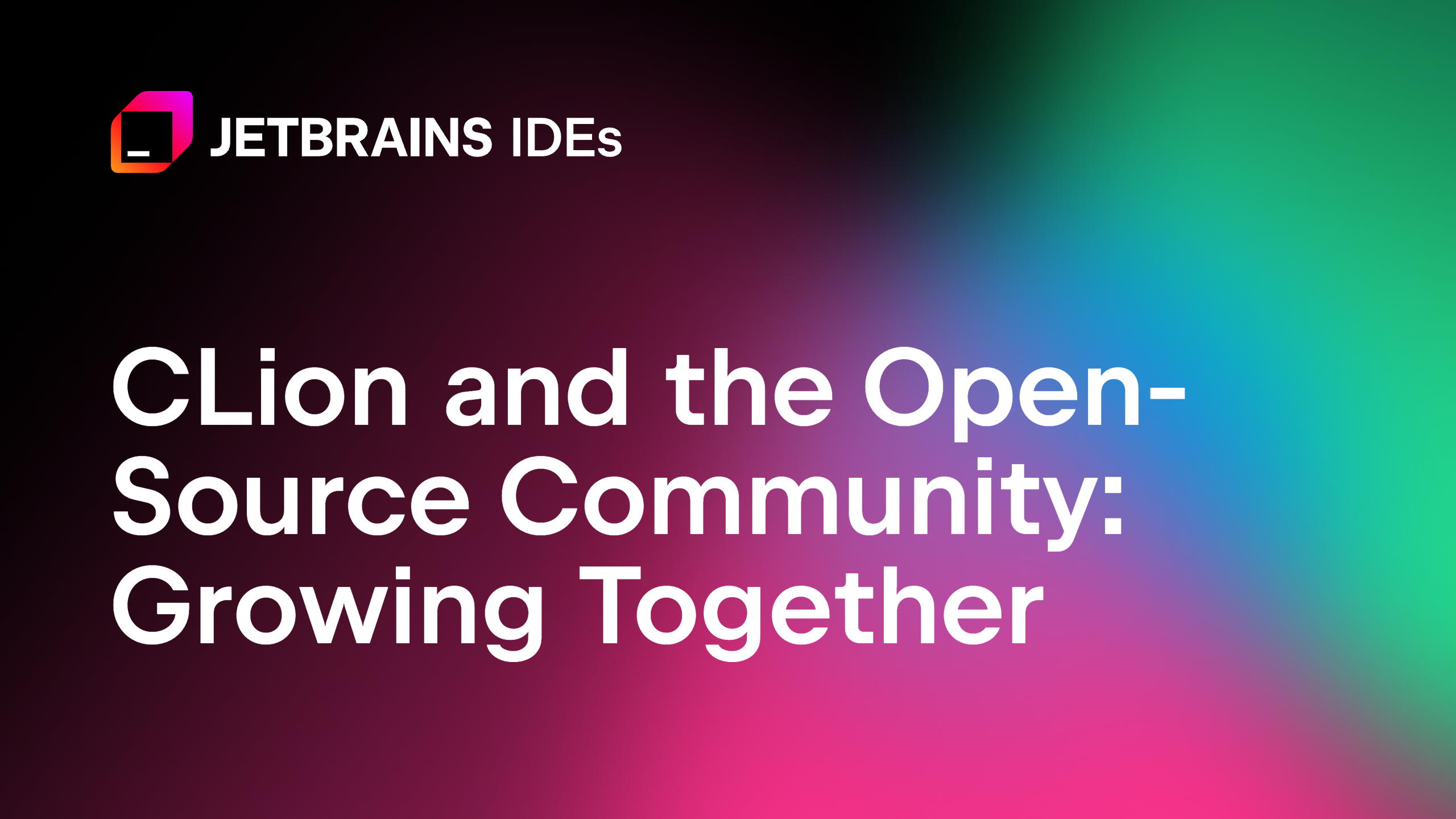 CLion and the Open-Source Community: Growing Together | The JetBrains Blog