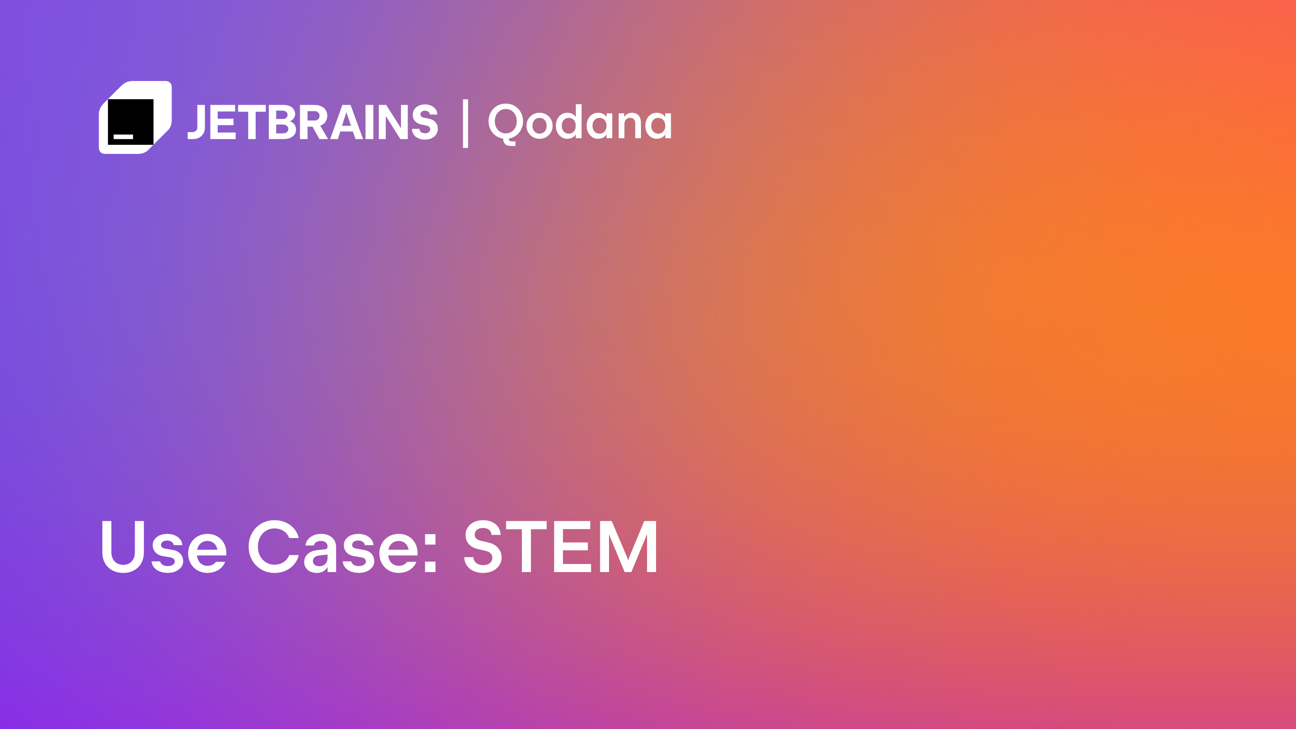 Code Quality in STEM | The Qodana Blog