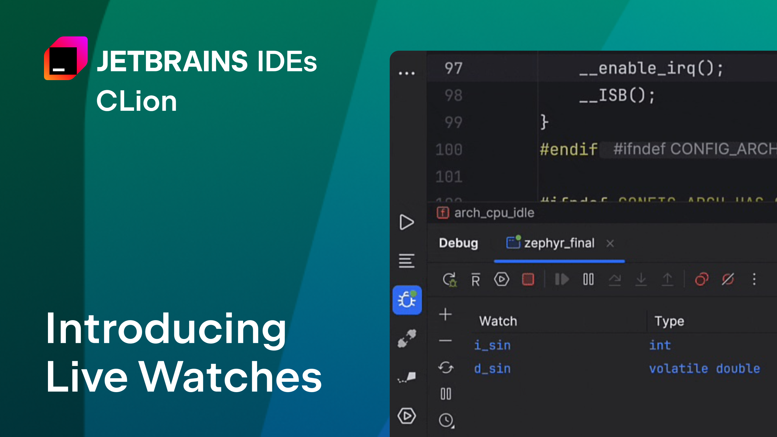 Introducing Live Watches in CLion’s Debugger | The CLion Blog