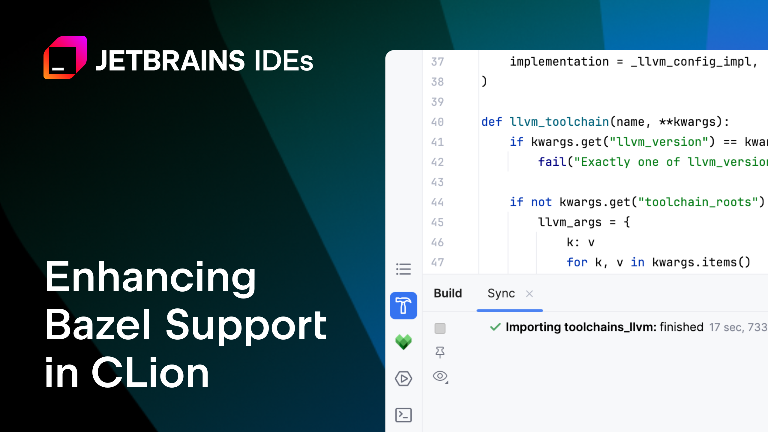 JetBrains Steps Up: Enhancing Bazel Support in CLion | The CLion Blog