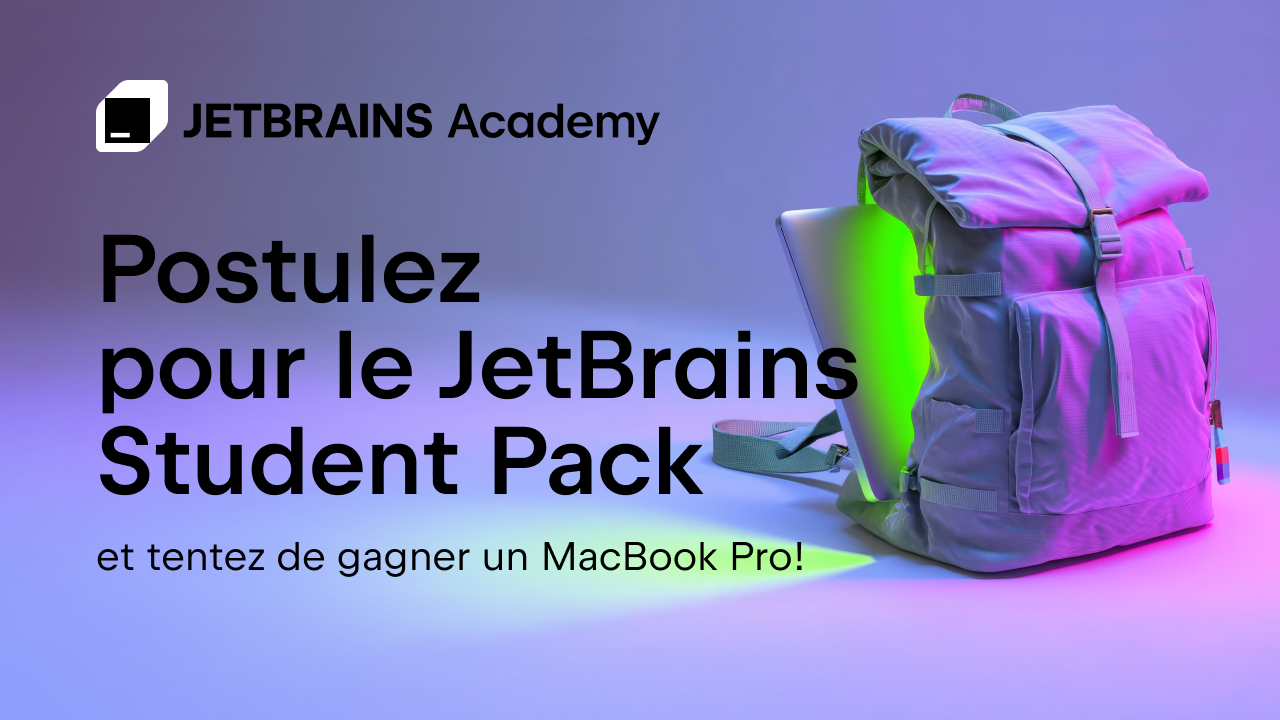 JetBrains Student Pack gratuit : votre kit d'outils pour votre avenir ...