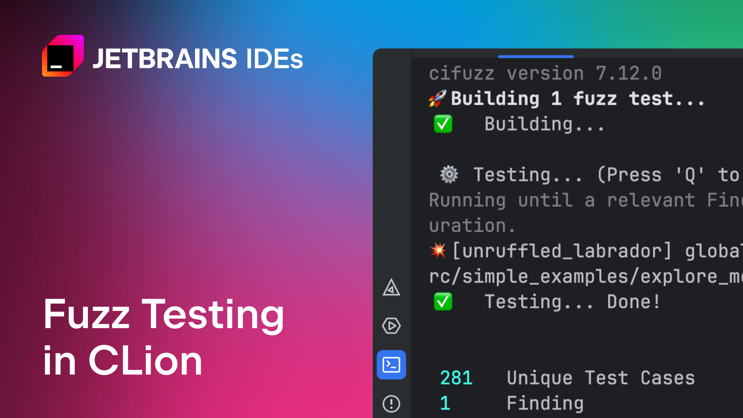 Getting Started With Fuzz Testing in CLion | The CLion Blog