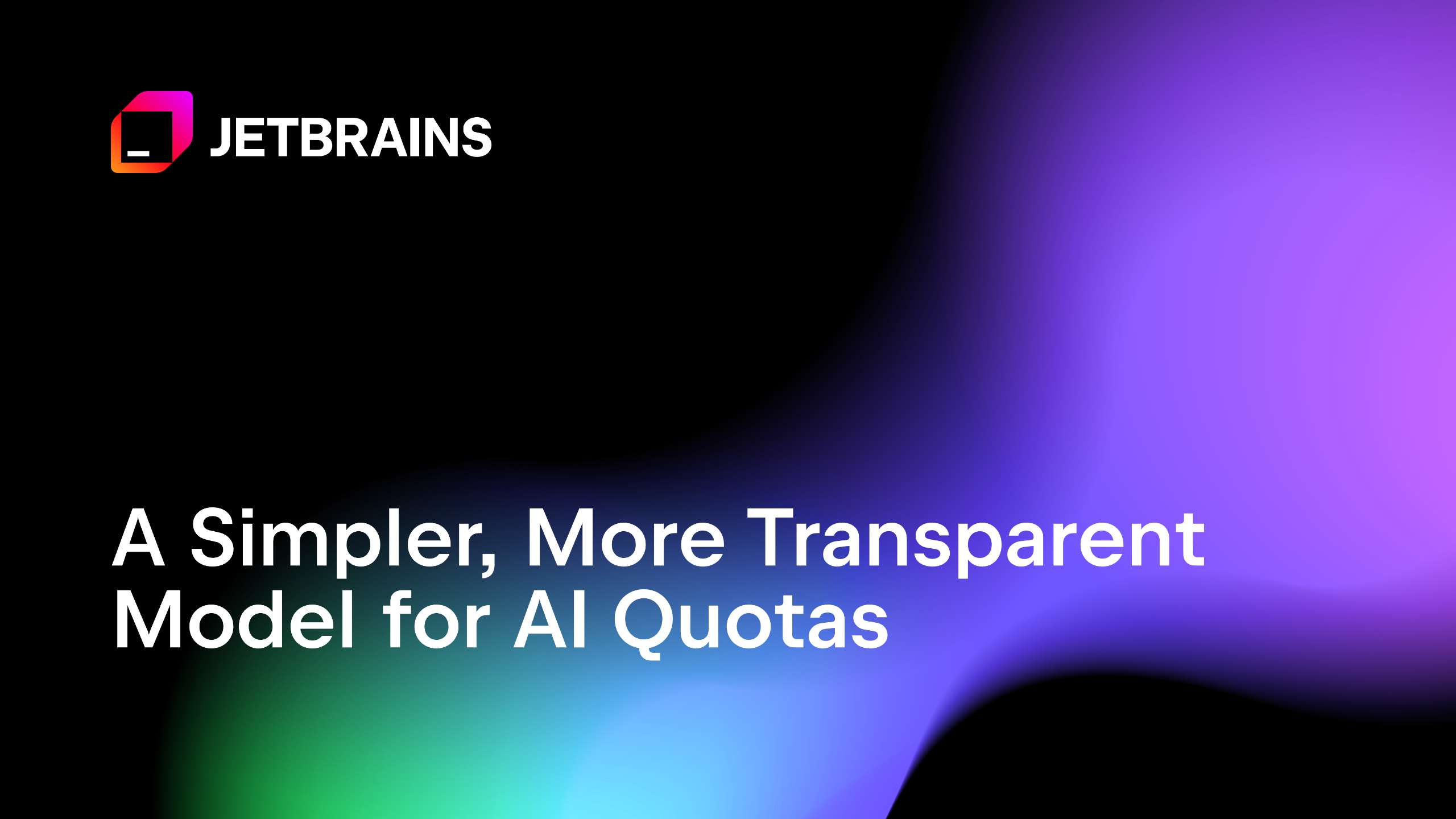 A Simpler, More Transparent Model for AI Quotas | The JetBrains AI Blog