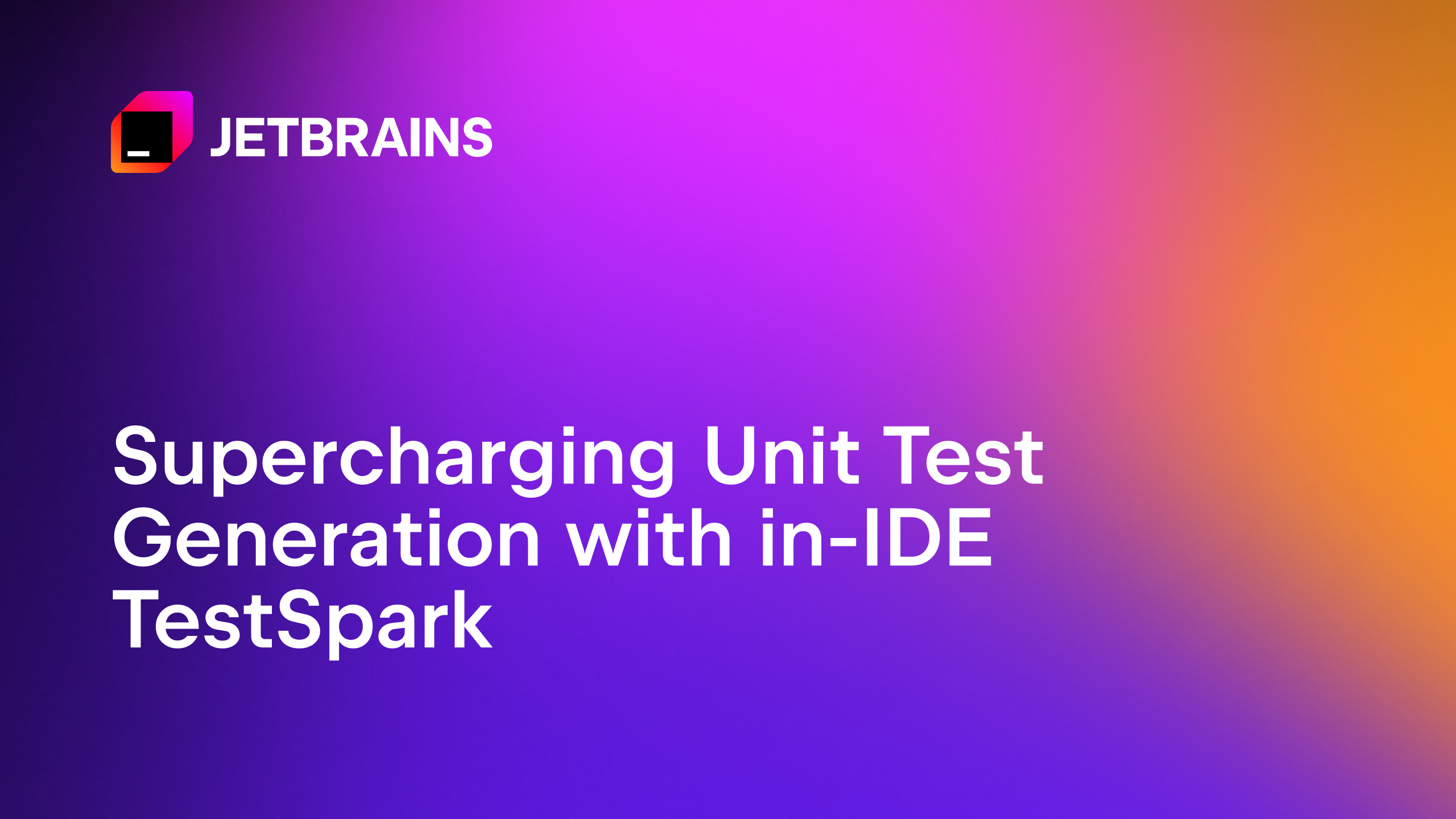 Supercharging Unit Test Generation with in-IDE TestSpark | The Research ...