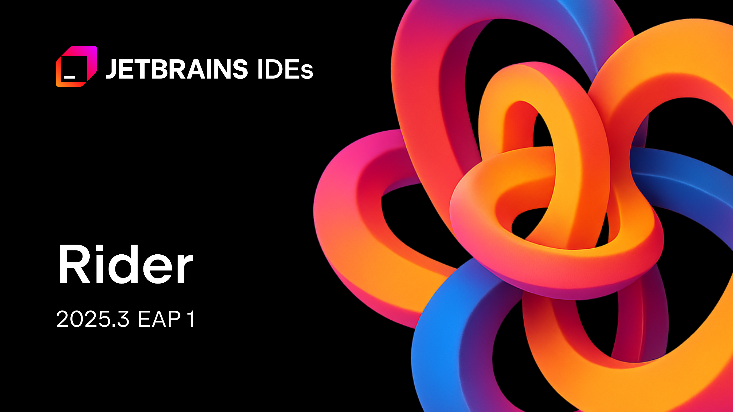 The Early Access Program for Rider 2025.3 Is Now Open! | The .NET Tools ...